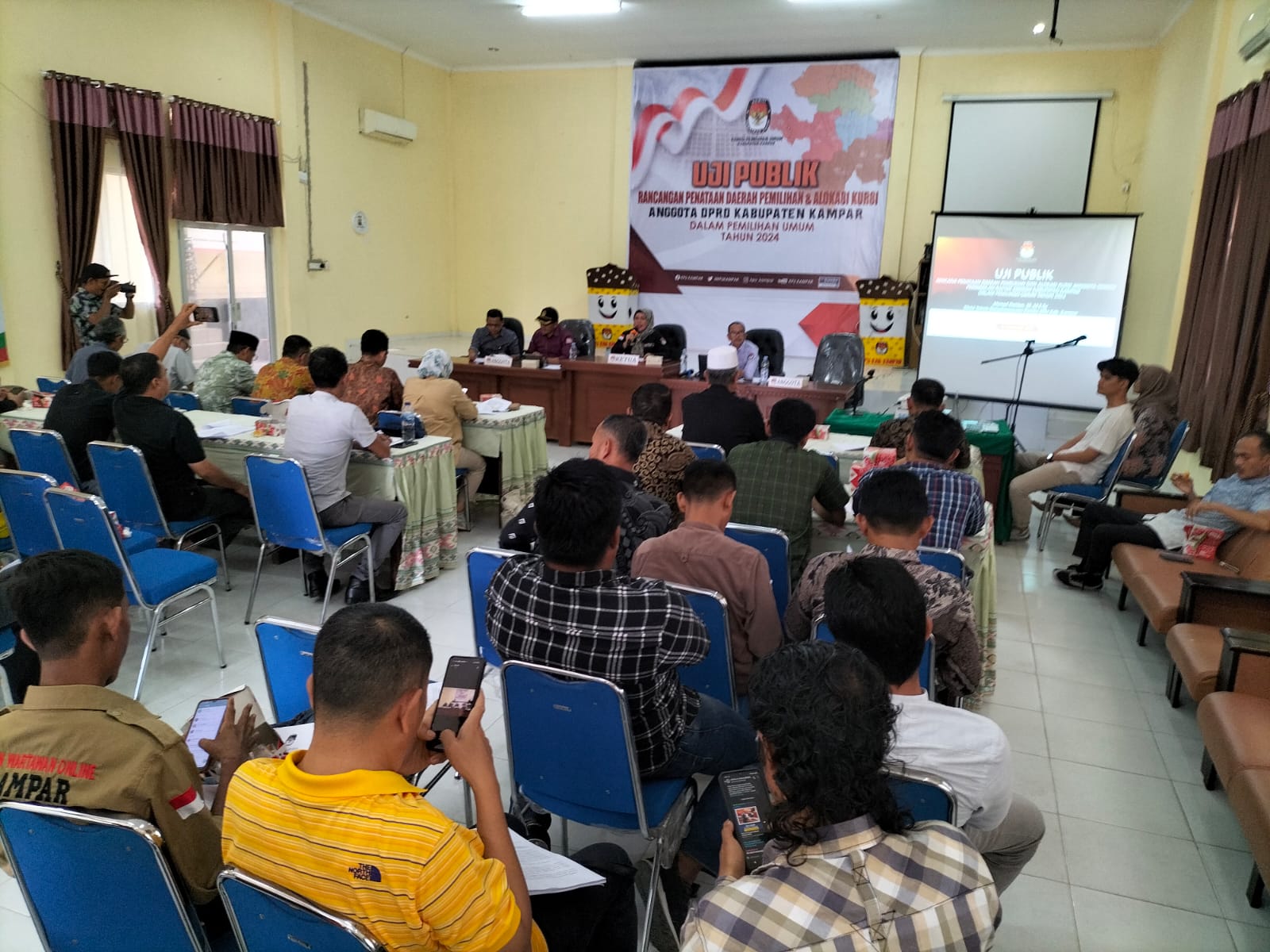 Kpu Kampar Terima Masukan Dan Tanggapan Masyarakat Pada Uji Publik